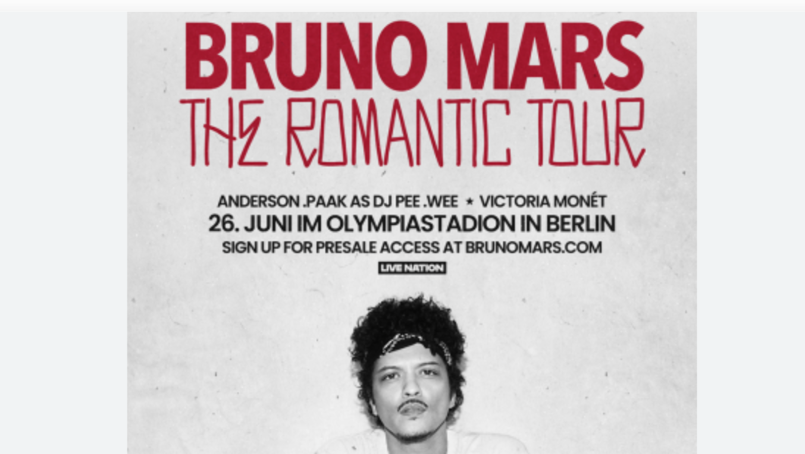 Fundraiser by Jnai Spencer : help me see Bruno Mars