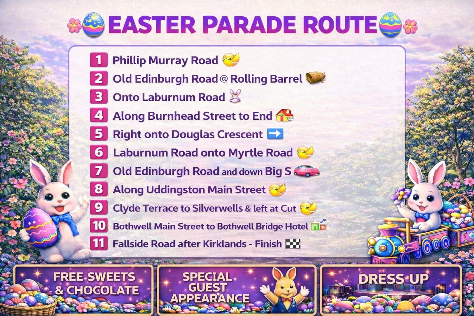 Fundraiser by Allan Stewart : G71 Easter Convoy & Free Easter Egg Giveaway