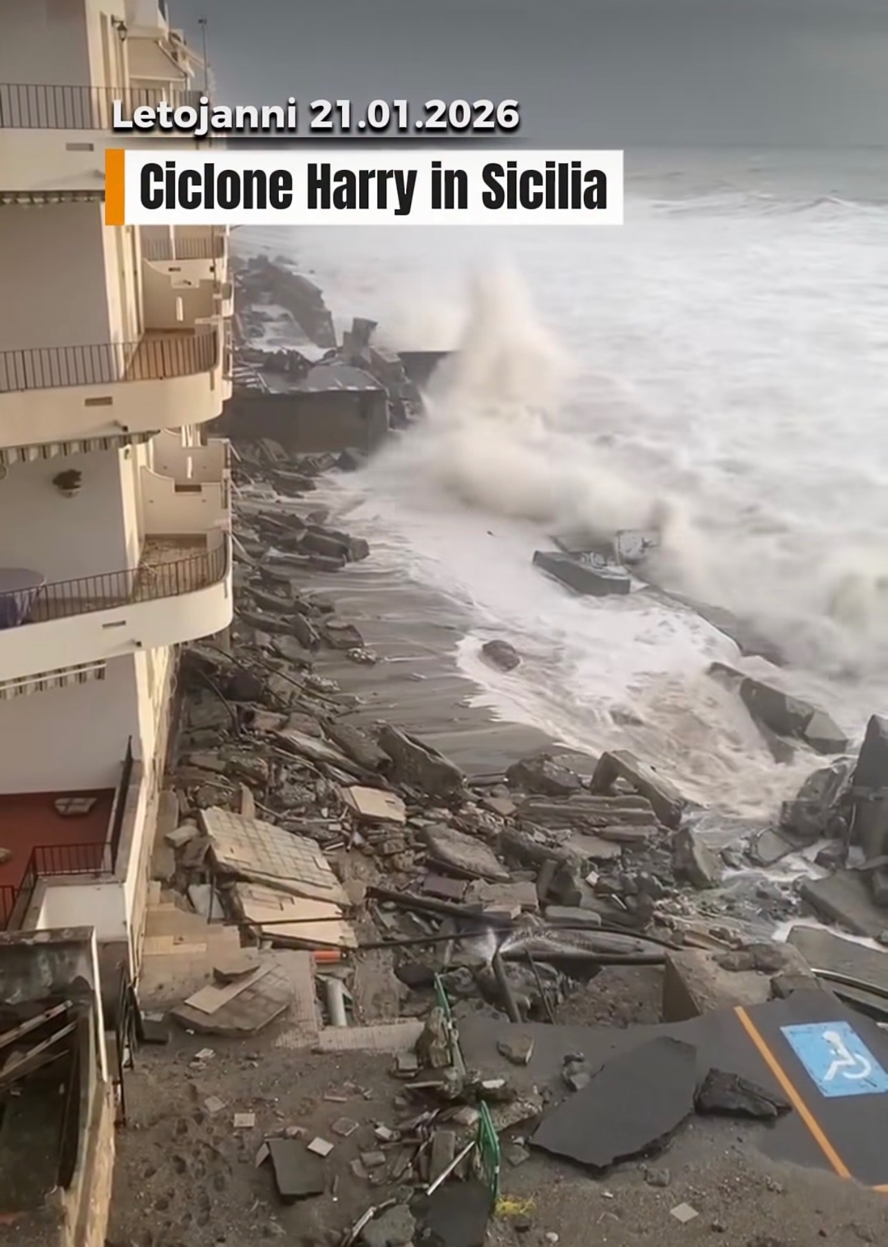 Fundraiser by Carmelina Pellegrino : Support for Letojanni from Storm Harry