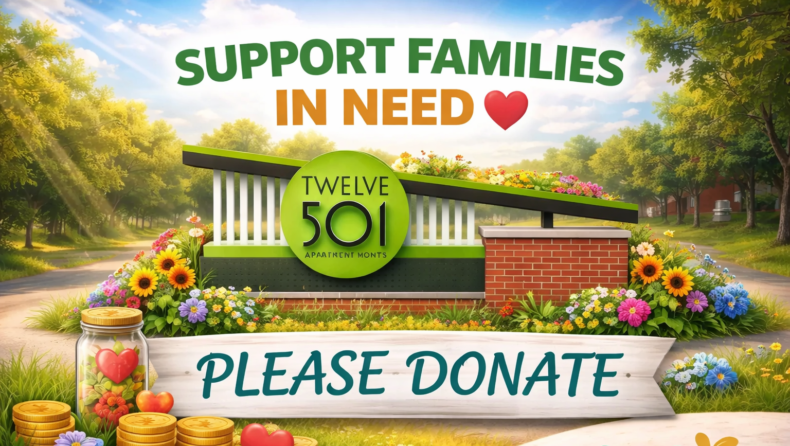 Fundraiser by Melyy Perez : Twelve501 – Helping Our Neighbors, By Residents