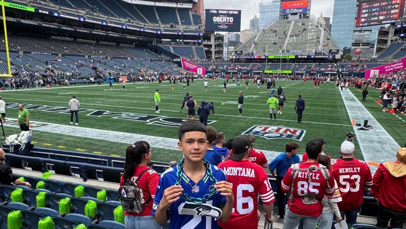 Fundraiser by Vanessa Guitron : Help Christian Attend the Super Bowl
