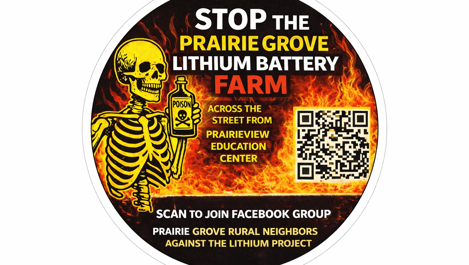 Fundraiser by Terri Rybicki : Help Prairie Grove Neighbors Stop Battery ...