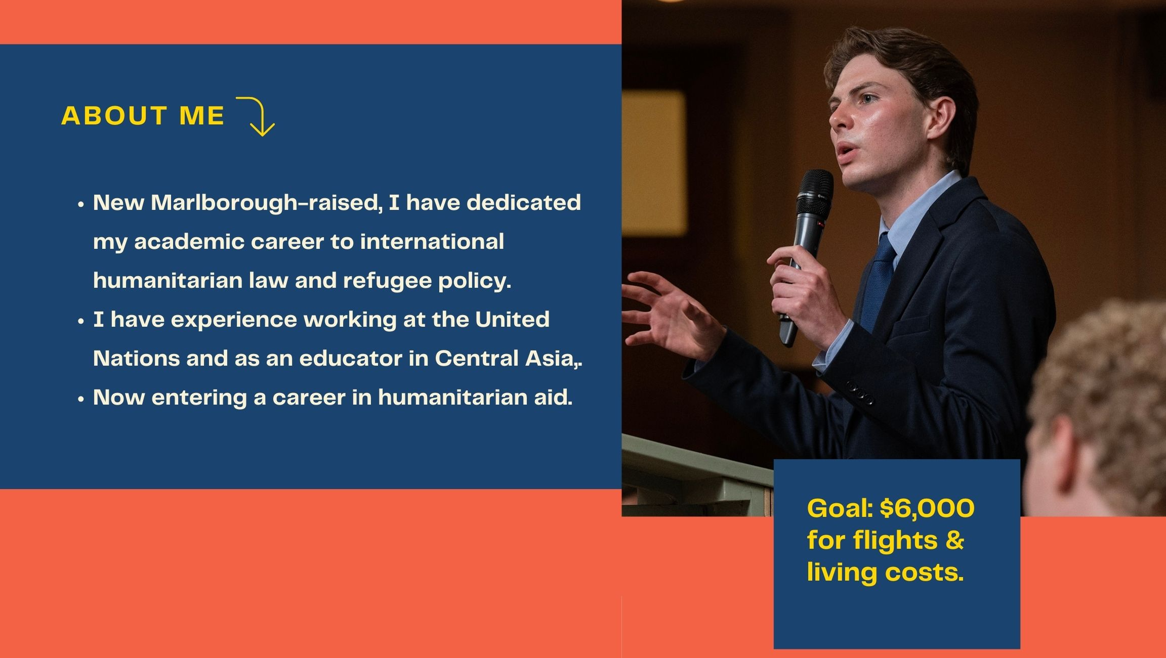 Fundraiser by Angus Kerr : Support Angus at an NGO!