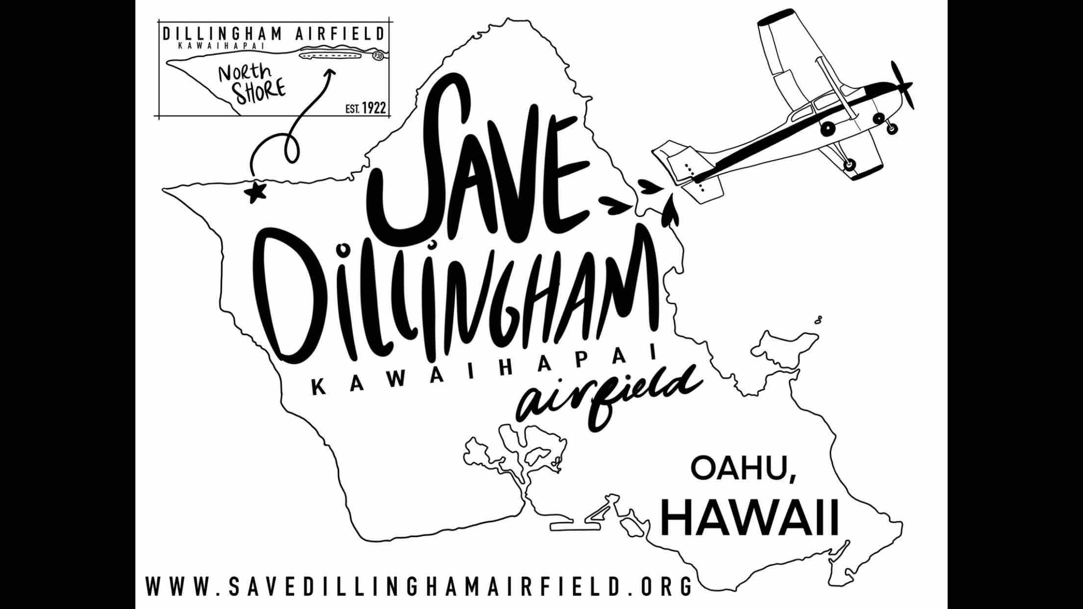 Fundraiser by Lindsay Wheeler : SAVE KAWAIHAPAI (DILLINGHAM) AIRFIELD